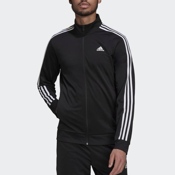 adidas | Jackets & Coats | Adidas Essentials Warmup 3stripes Track ...